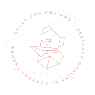 Feminine WordPress Themes -Hello You Designs