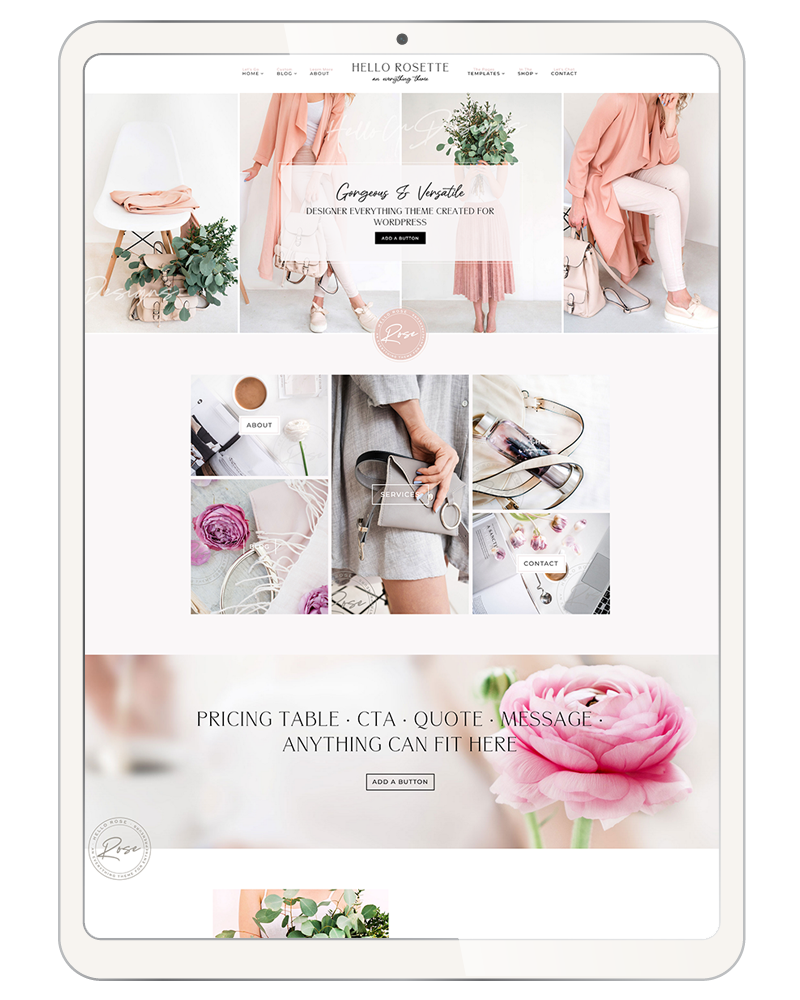 Feminine WordPress Themes - Let's Launch Your Dream Website
