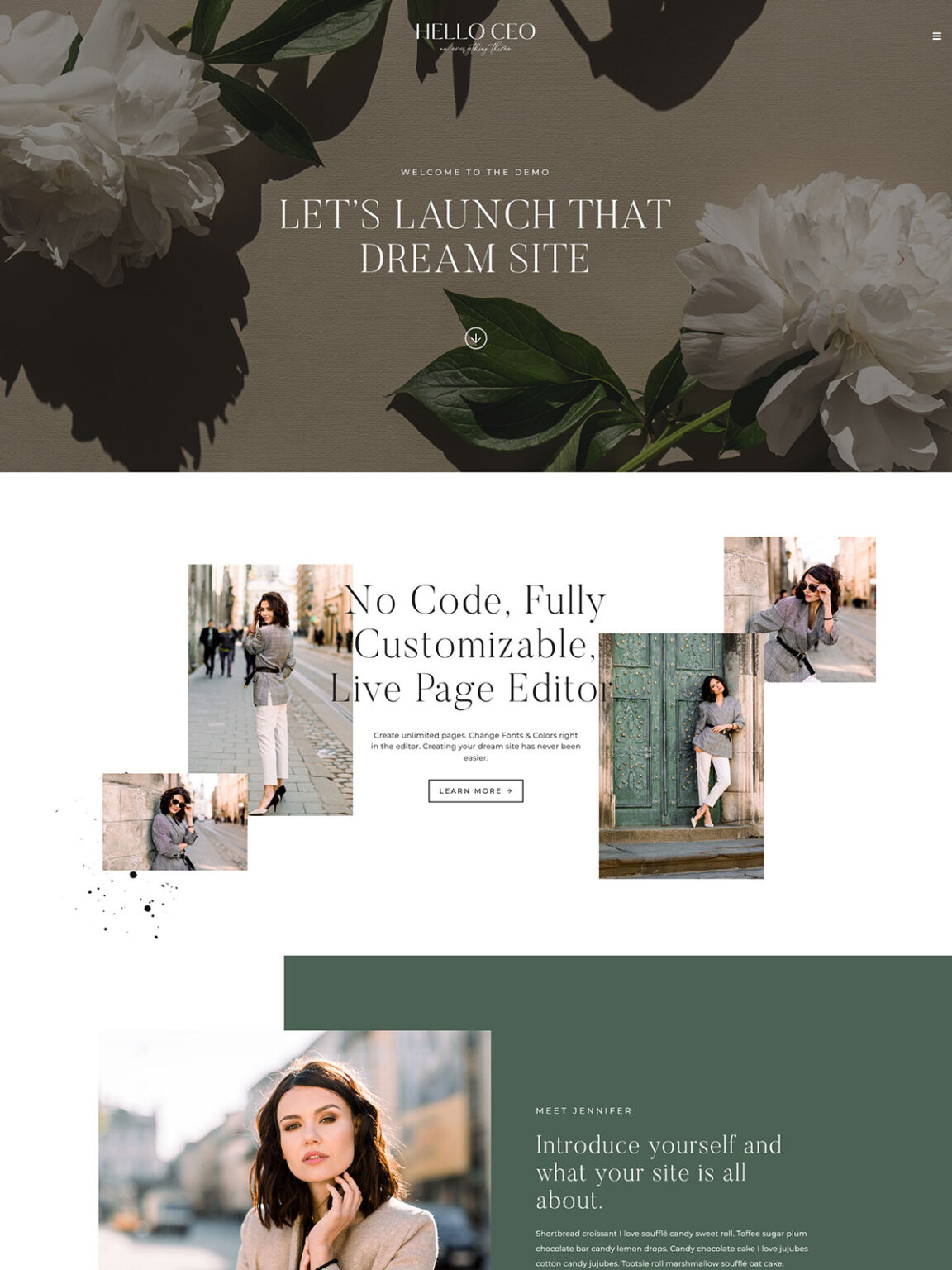 WordPress Themes For The Creative Entrepreneur & Blogger