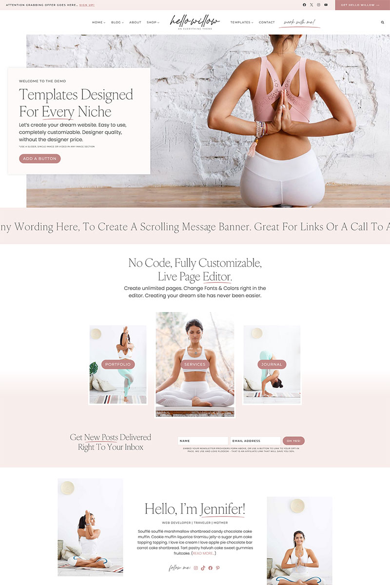 The Showcase - Hello You Designs