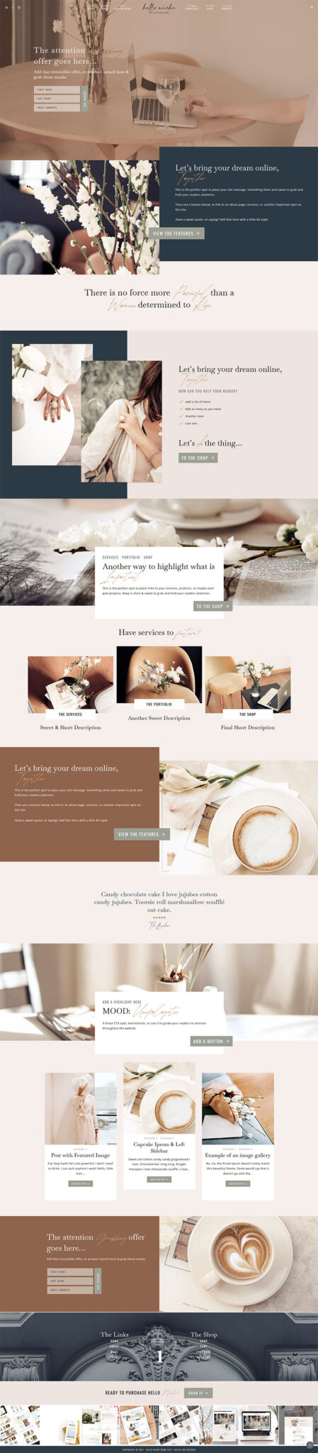 Wordpress Themes - Hello You Designs