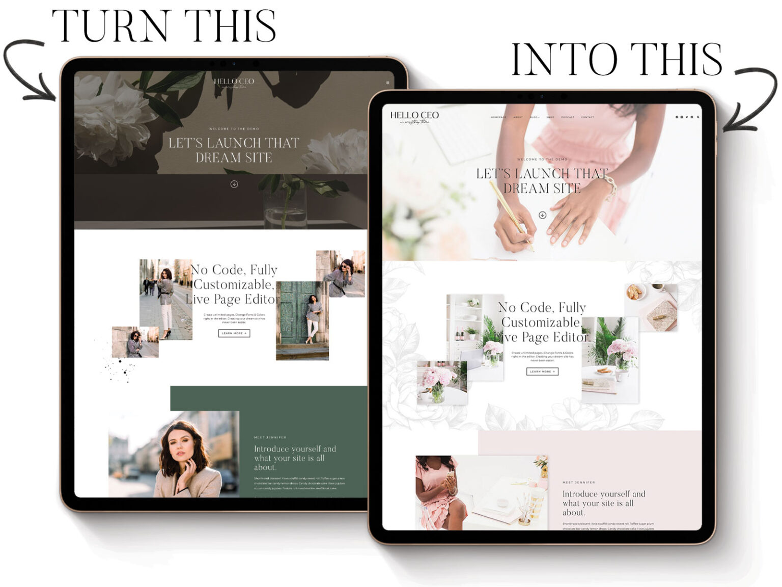 WordPress Themes For The Creative Entrepreneur & Blogger